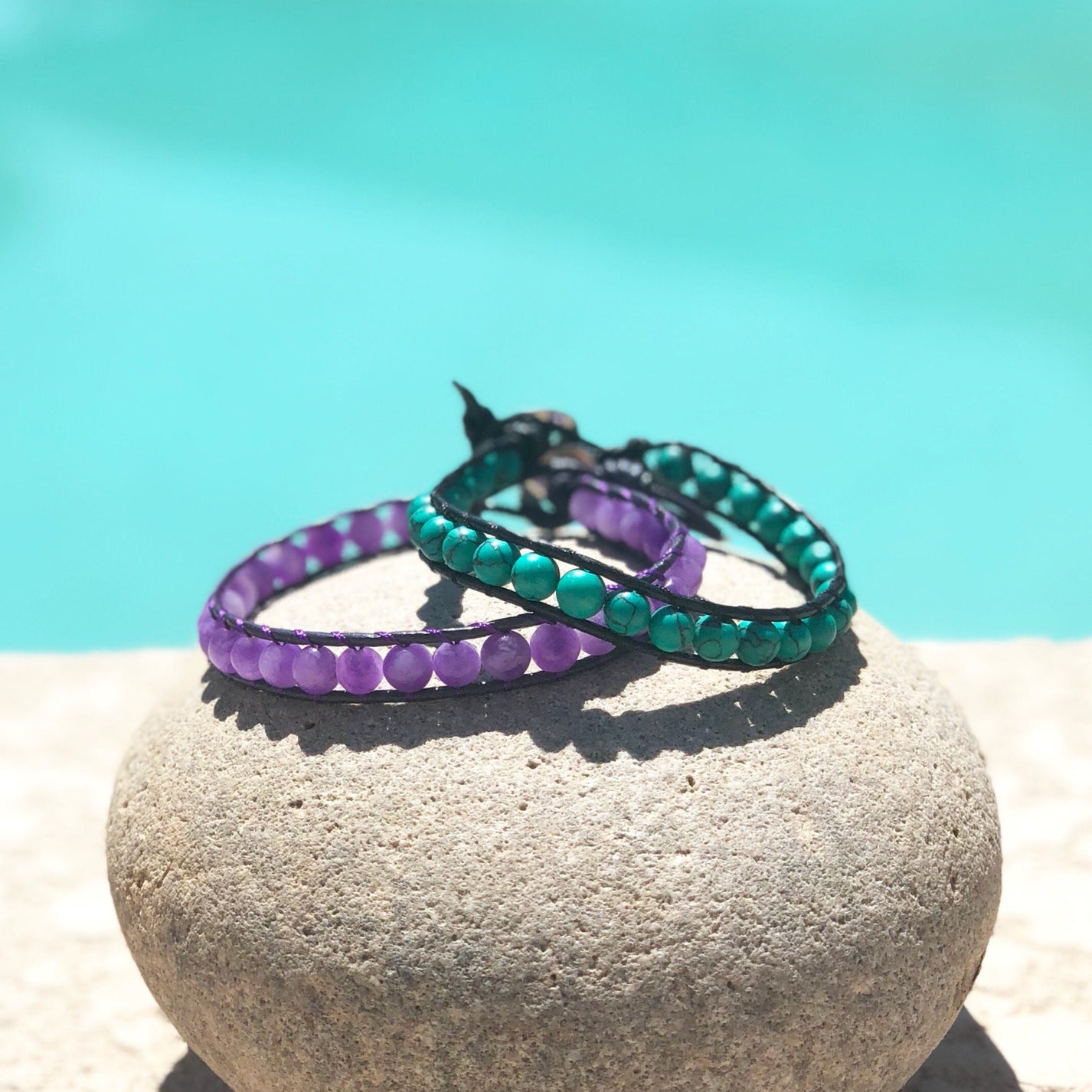 Karma Stack – Aqua Pura Bracelets